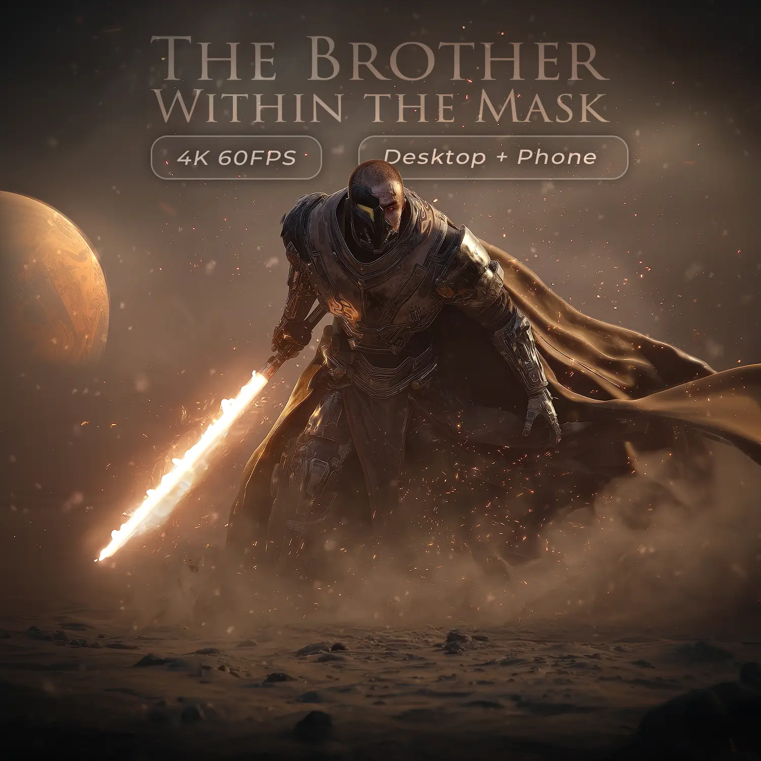 Exclusive Live Wallpaper - The Brother Within the Mask - GrayDarth